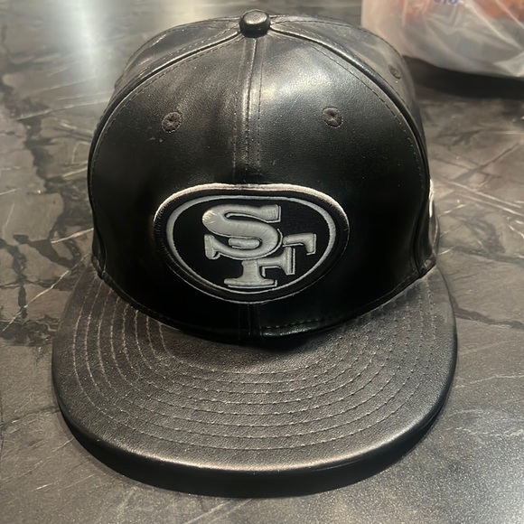 9fifty | Accessories | San Francisco Hat Leather | Poshmark